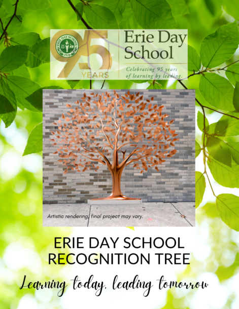 Erie Day School | Recognition Tree